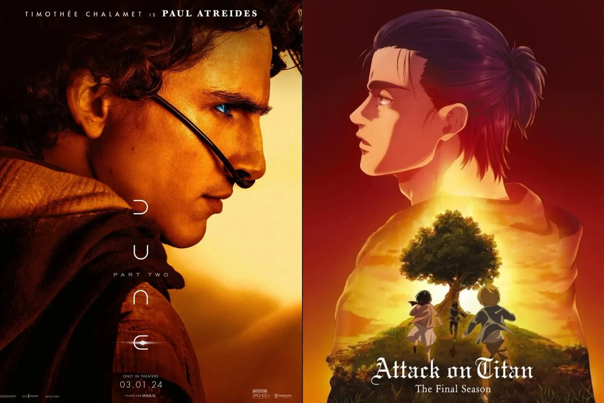 Dune 2 m’a fait encore plus apprécier L’attaque des titans